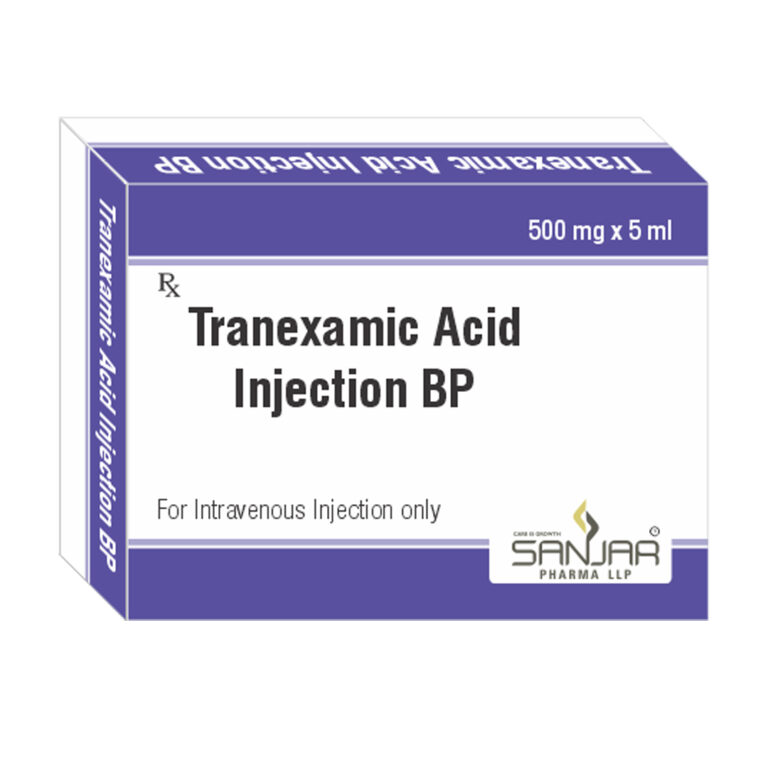 Tranexamic Acid Injection BP - Sanjar Pharma